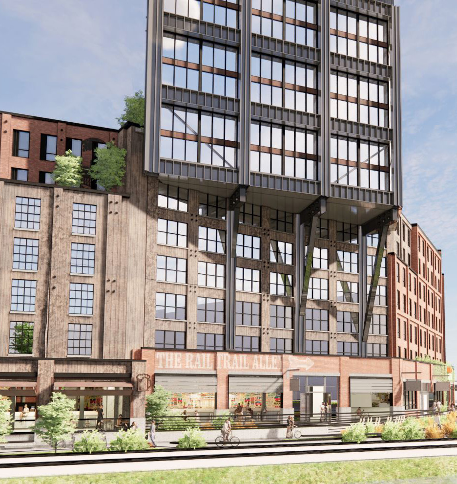 Night Swim Coffee signs lease for South End apartment tower under construction next to The Line ...